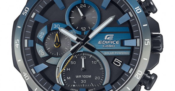 Ceas Barbati, Casio Edifice, Solar Powered Chronograph EQS-940NL-1AVUEF